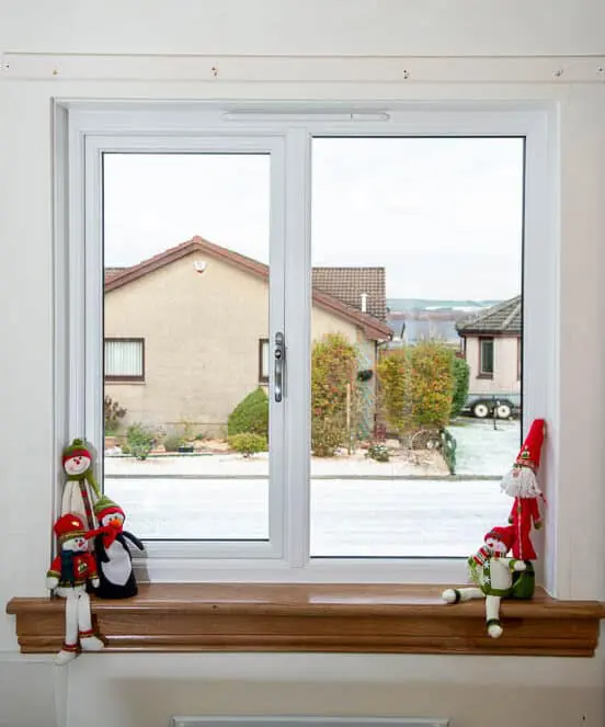 white window frame